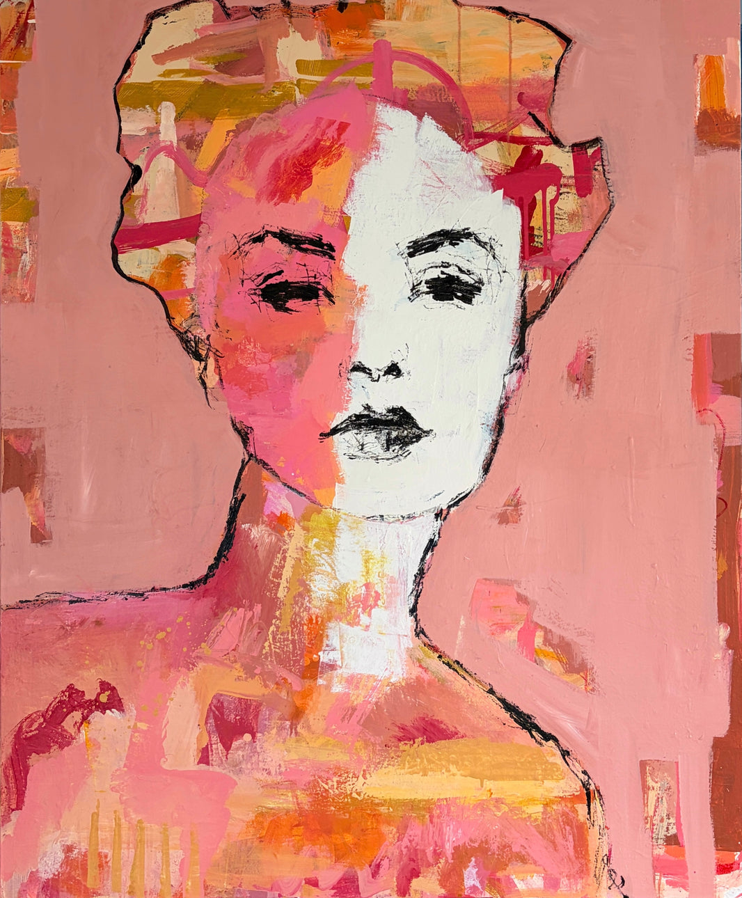 Faces by Australian Artist Rose Hewartson – Rose Hewartson Art